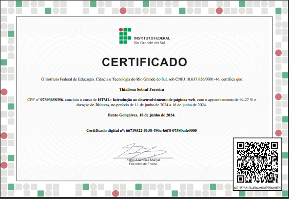 Thialison Sobral Ferreira - Portfólio